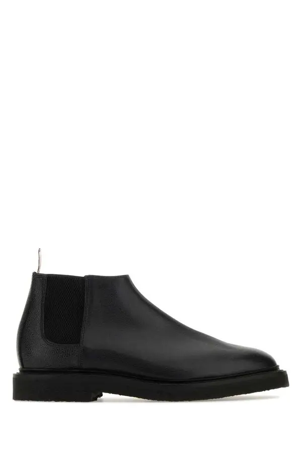 Thom Browne Leather Ankle Boots