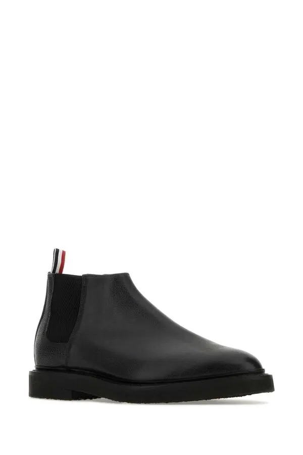 Thom Browne Leather Ankle Boots