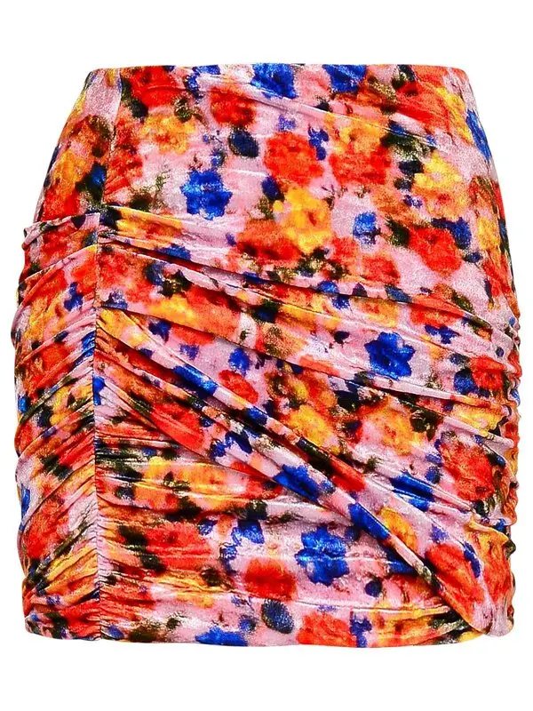 Isabel Marant Étoile Polyamide Miniskirt - Orange