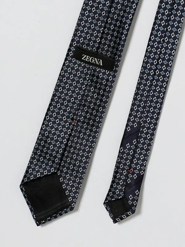 Zegna Jacquard Silk Tie