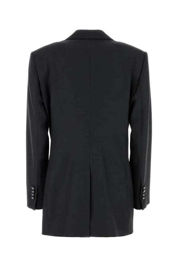 Dolce & Gabbana Graphite Wool Blazer