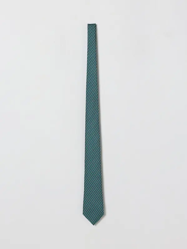 Zegna Silk Tie - Green