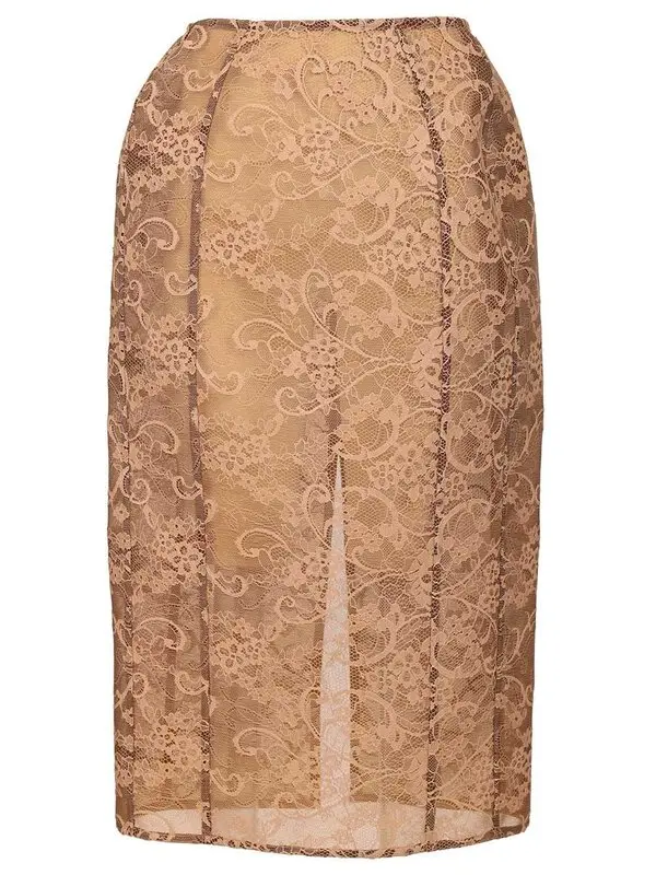 Acne Studios Lace Midi Skirt