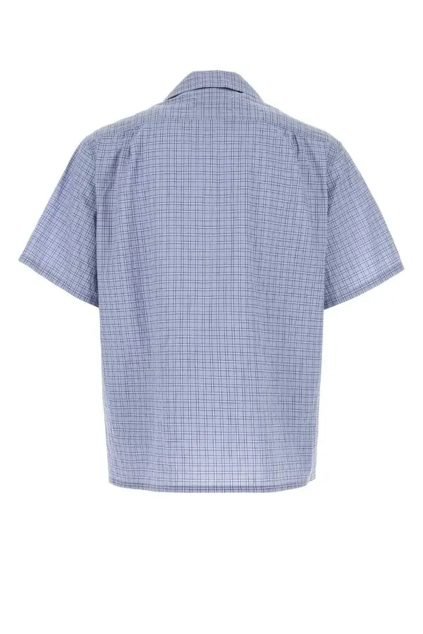 MAISON MARGIELA Embroidered Stretch Cotton Shirt