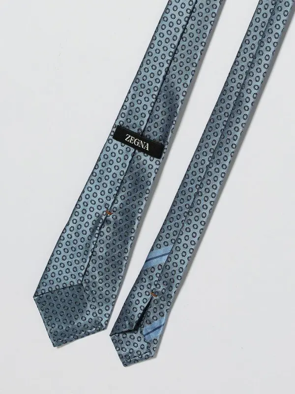 Zegna Jacquard Silk Tie