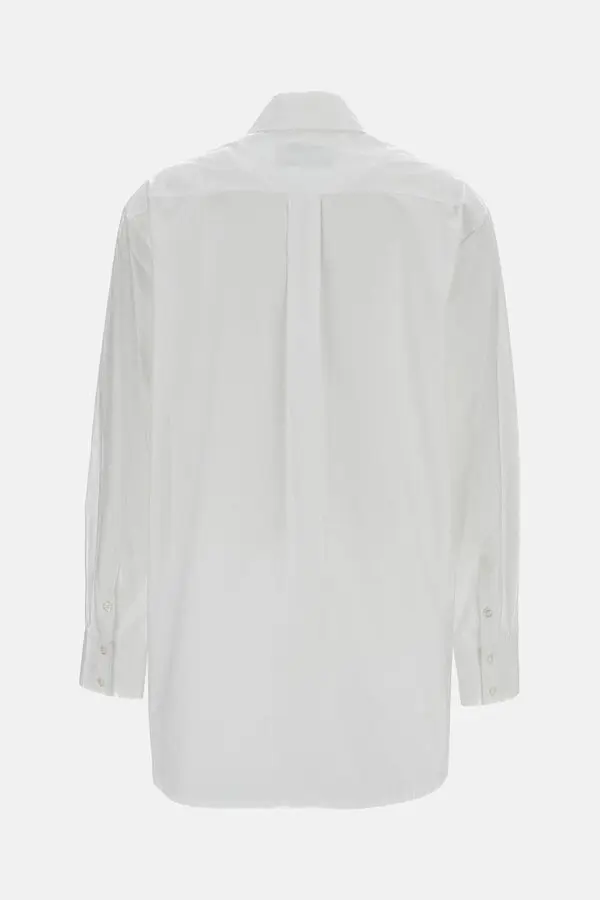 Simone Rocha Crystal-embellished Cotton Shirt - Multicolor