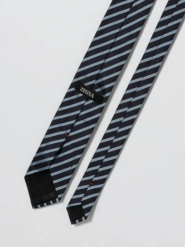 Zegna Striped Silk Tie