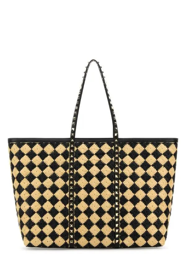 Valentino Garavani Raffia Shopping Bag - Multicolor
