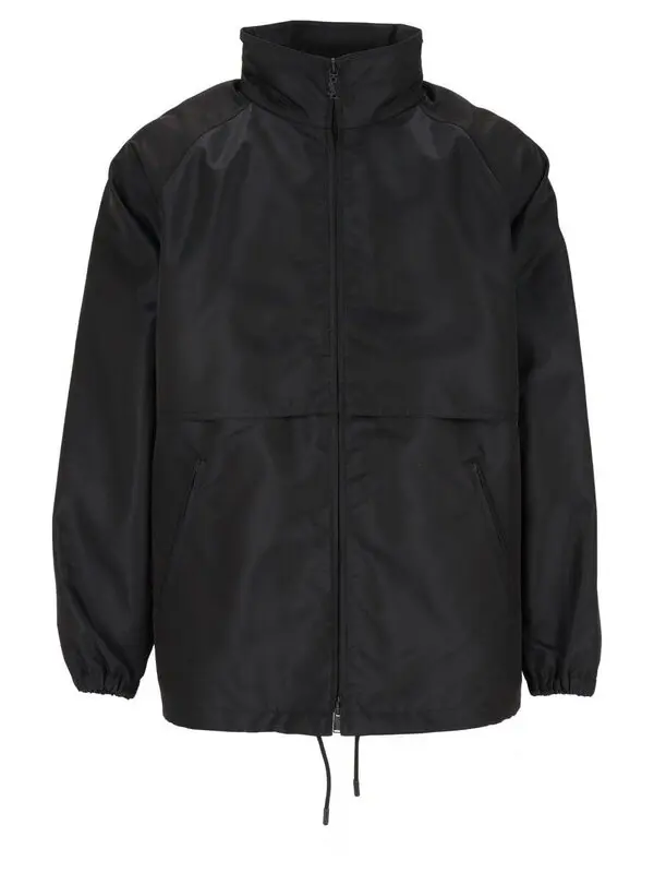 Saint Laurent High Collar Sports Jacket - Blue