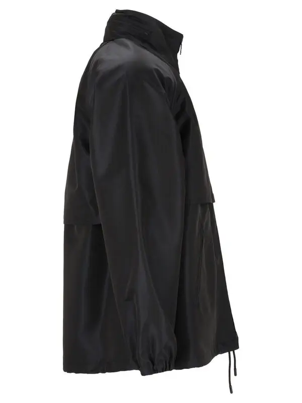 Saint Laurent High Collar Sports Jacket - Blue
