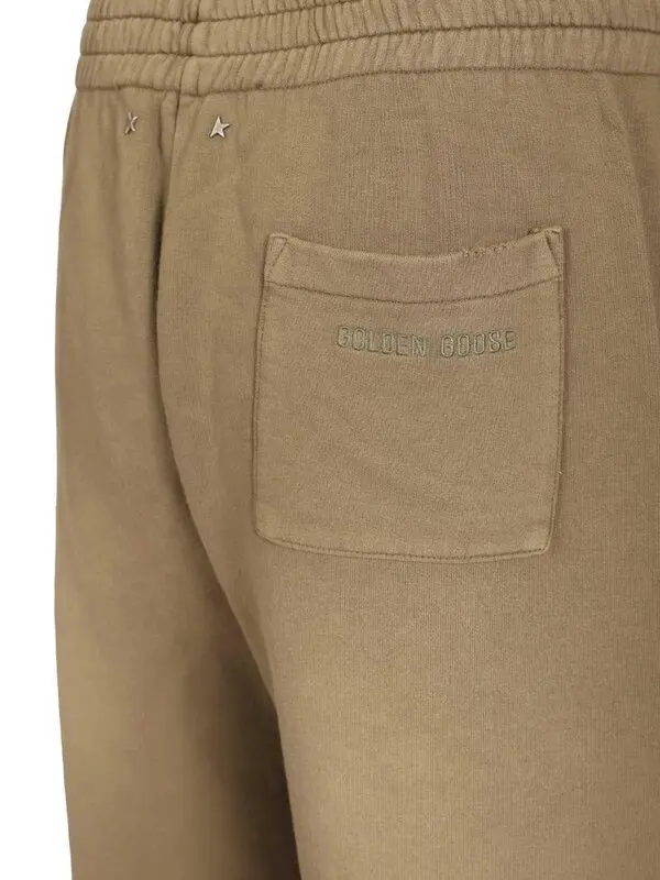 GOLDEN GOOSE Cotton Sweatshirt Trousers - Brown