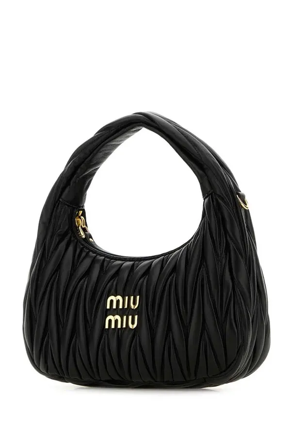 Miu Miu Nappa Leather Wander Handbag
