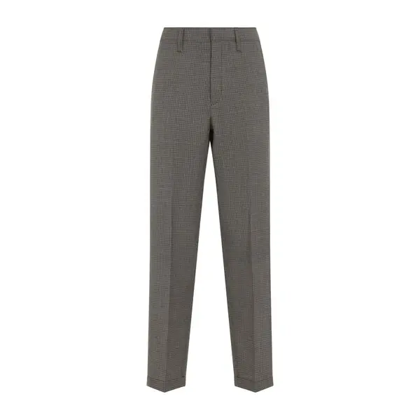 Prada Wool Pants - Green