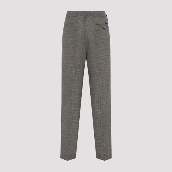 Prada Wool Trousers - Green