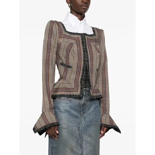 VIVIENNE WESTWOOD Grey Jackets Tweed Jackets