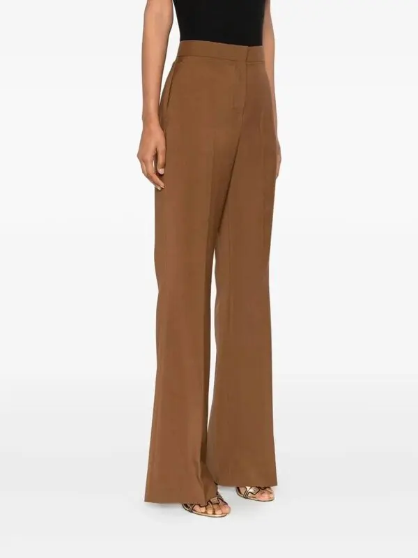 Fendi Wool Mohair Charleston Trousers - Multicolor