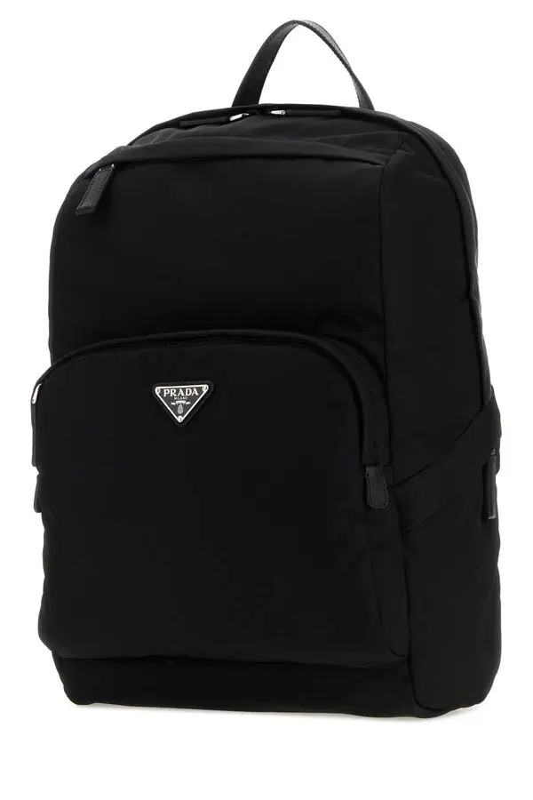 Prada Re-nylon And Leather Backpack