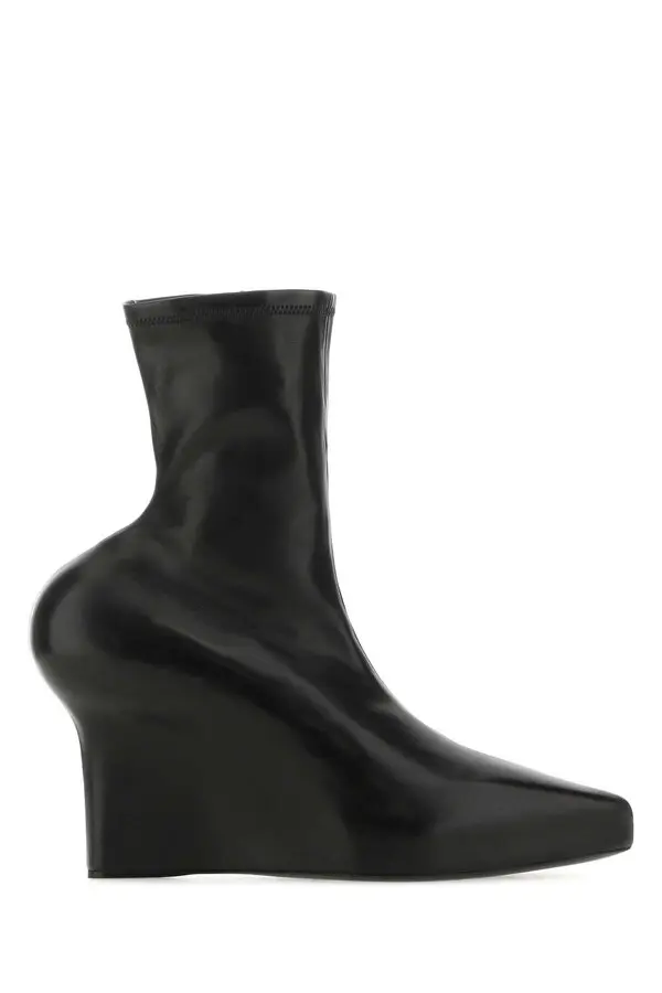 Givenchy Nappa Leather Ankle Boots - Black