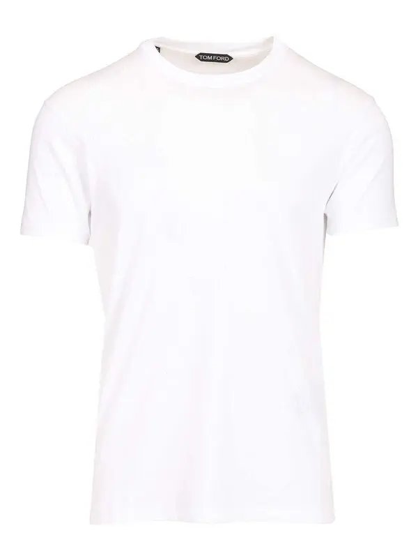 TOM FORD Perforated Ribbed T-shirt