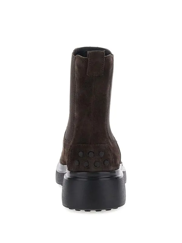 TOD'S Suede Chelsea Boots