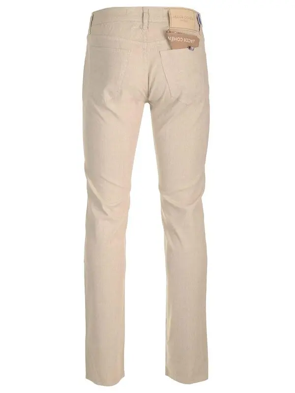Jacob Cohen Barb Denim Jeans - Cream