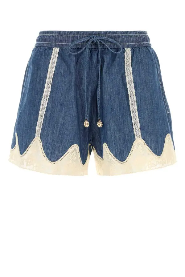 Zimmermann Denim Awaken Shorts