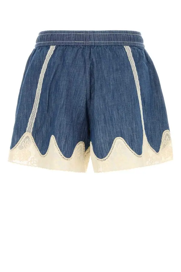 Zimmermann Denim Awaken Shorts