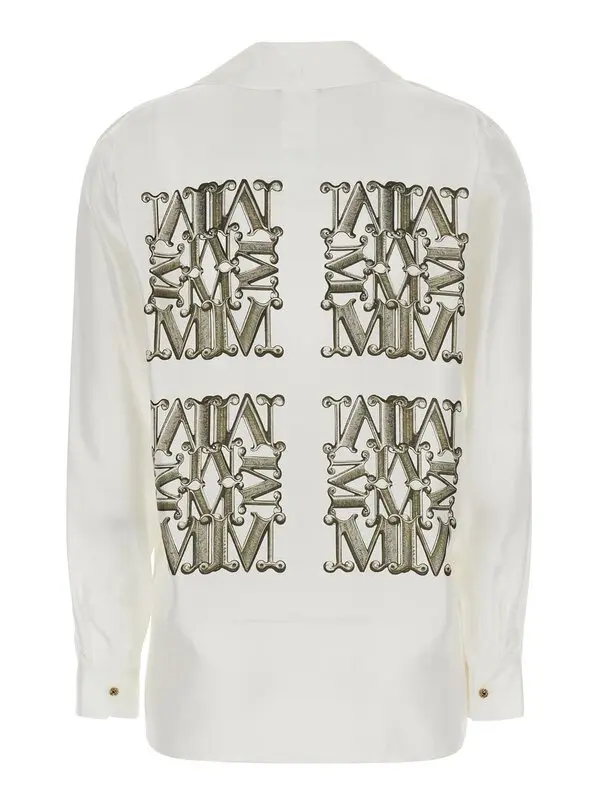 Max Mara Filtro Silk Shirt - Multicolor