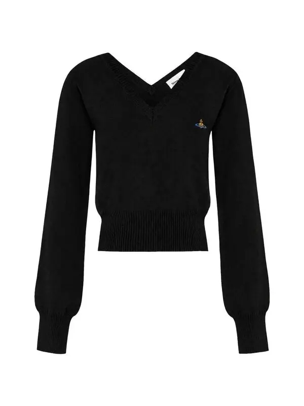 VIVIENNE WESTWOOD Cotton And Cashmere Sweater - Black