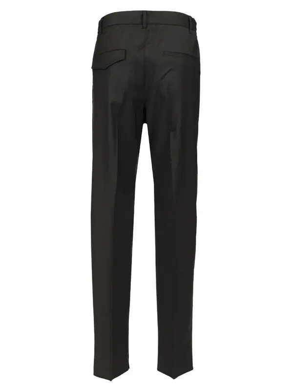 Tagliatore Garcon Cool Wool Trousers - Black