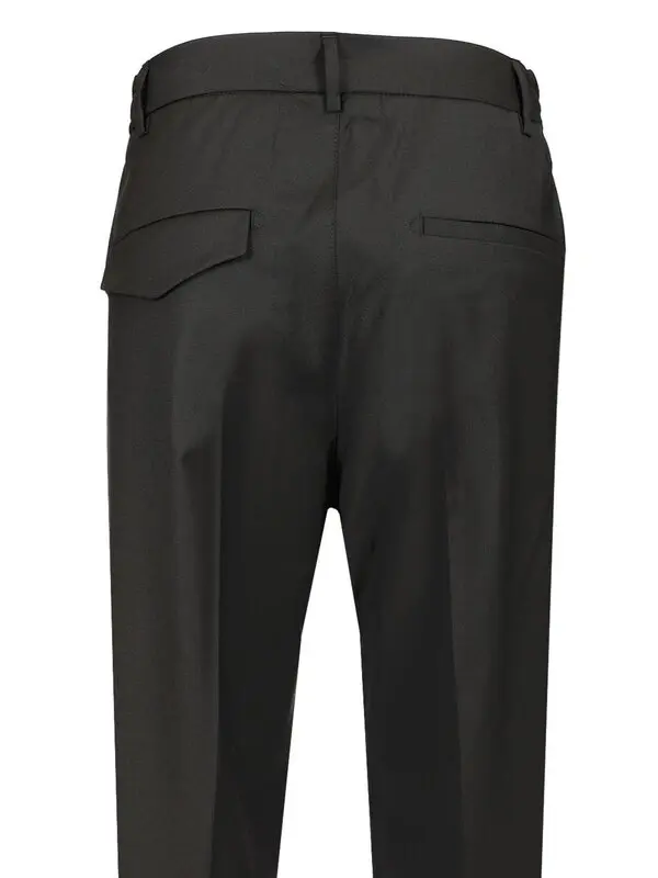 Tagliatore Garcon Cool Wool Trousers - Black