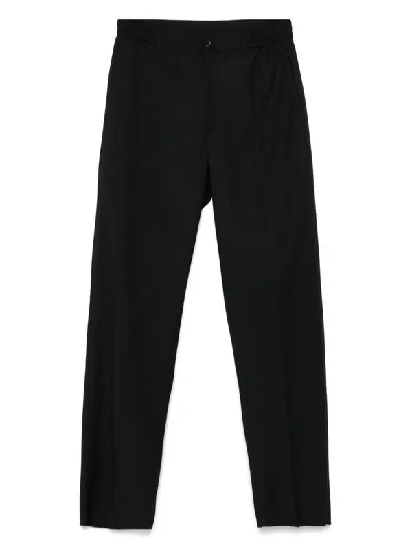Tagliatore Garcon Cool Wool Trousers - Black