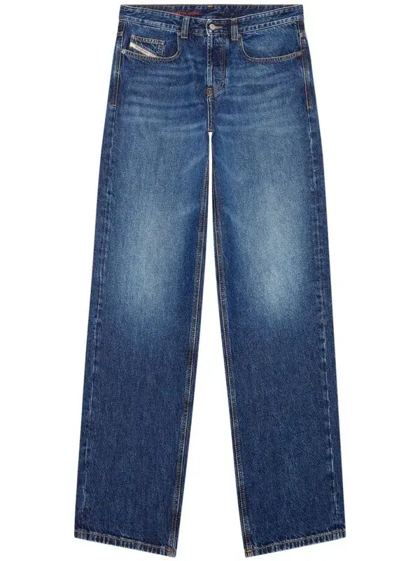 DIESEL® Cotton Denim Jeans - Blue