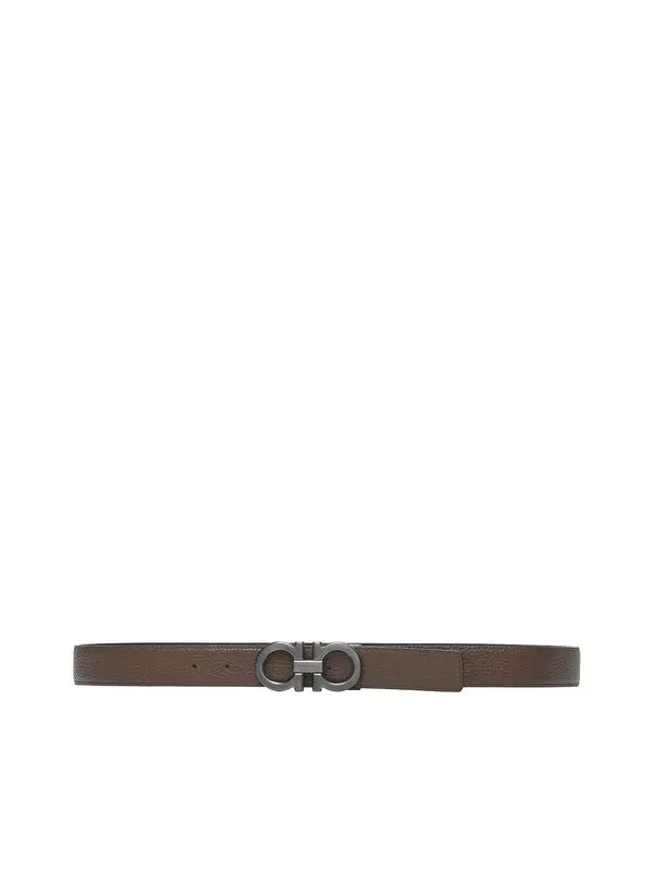 FERRAGAMO Gancini Reversible Leather Belt