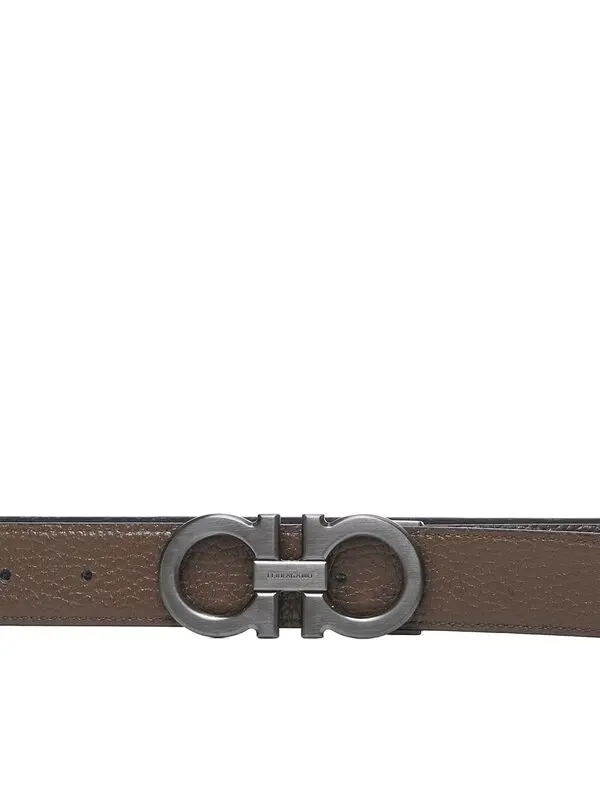 FERRAGAMO Gancini Reversible Leather Belt