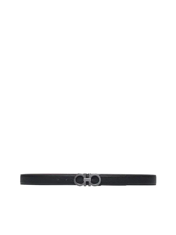 FERRAGAMO Gancini Reversible Leather Belt - Multicolor