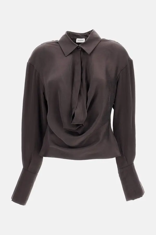 Andamane Lilia Deep V Collar Blouse