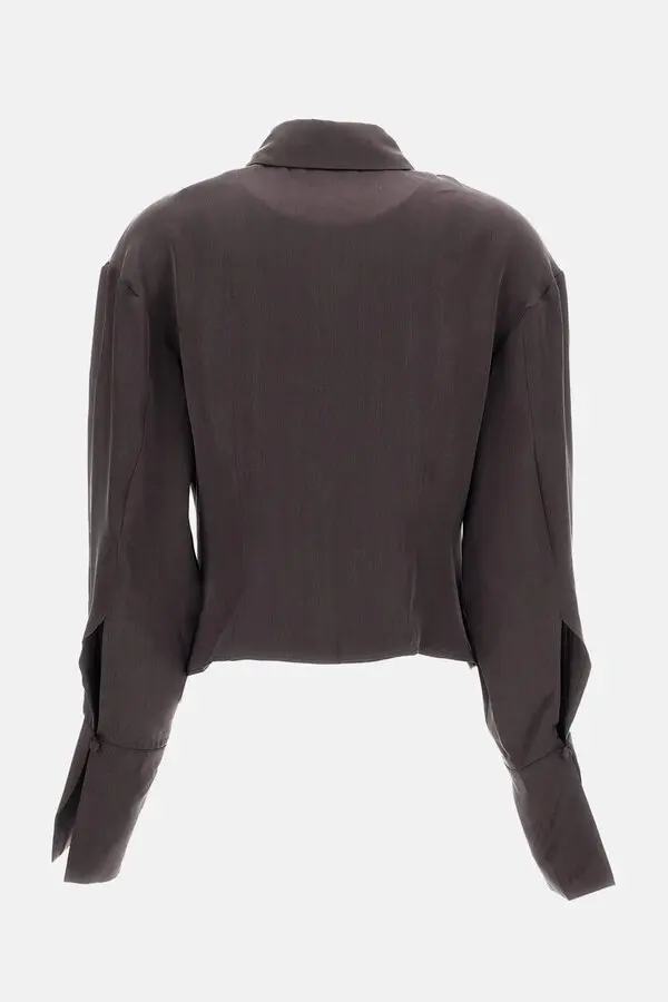 Andamane Lilia Deep V Collar Blouse