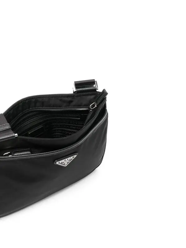 Prada Re-nylon And Saffiano Shoulder Bag