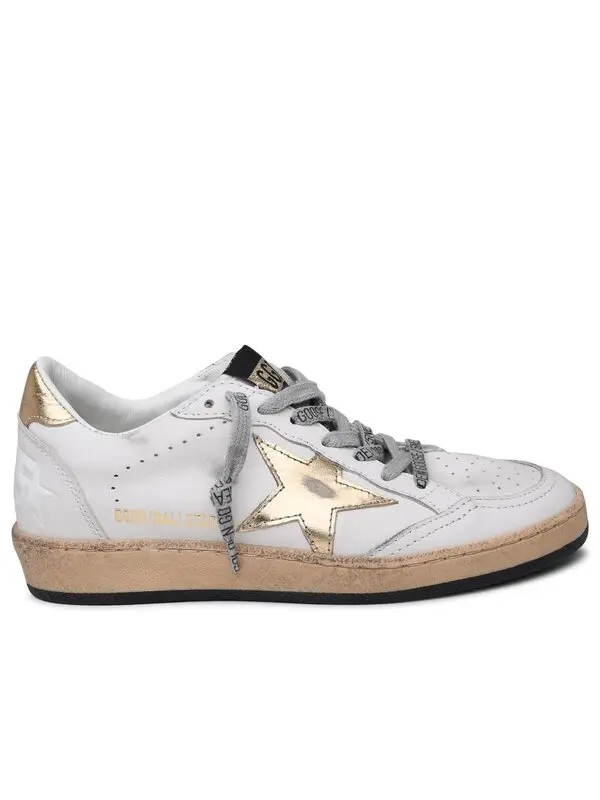 GOLDEN GOOSE Superstar Leather Sneakers - White