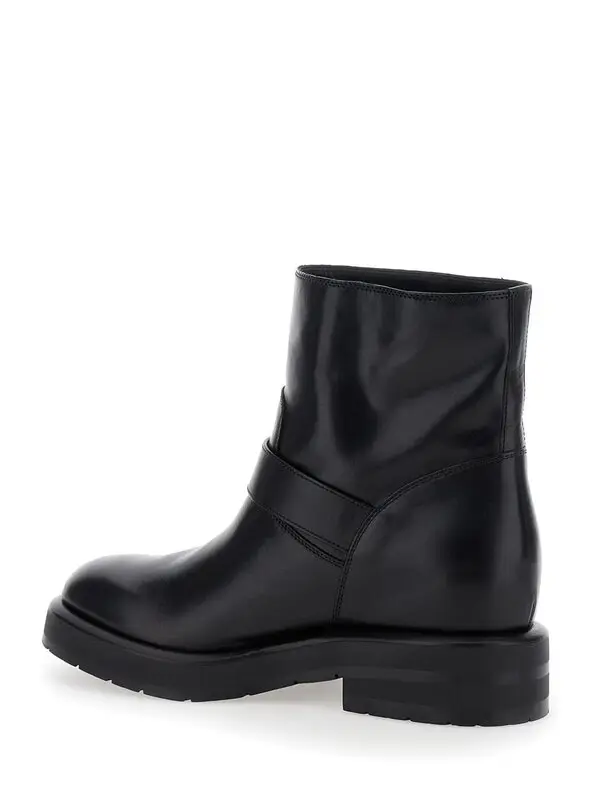 Chloé Leather Ankle Boots - Multicolor