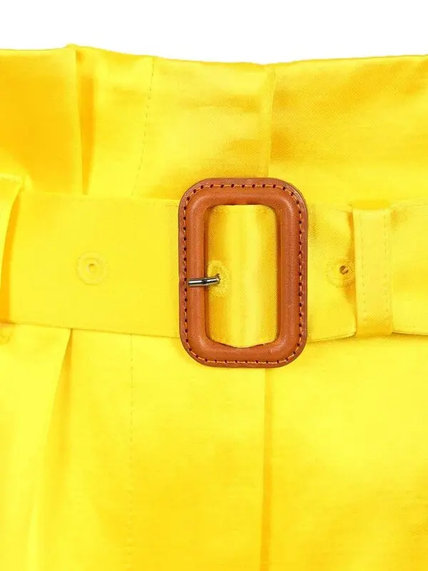 Dries Van Noten Cotton Satin Skirt