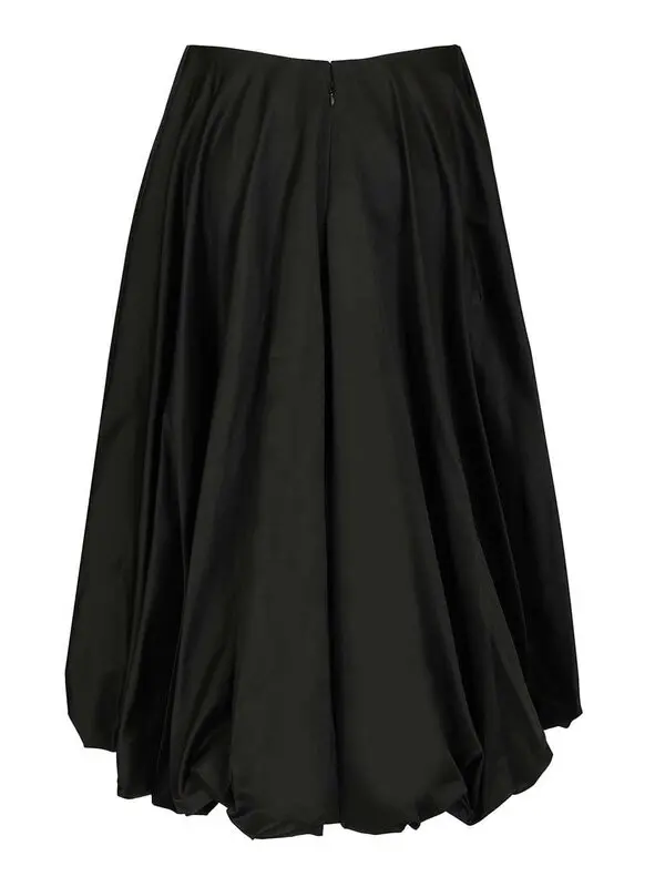 Balenciaga Ballon Skirt In Technical Taffeta - Black