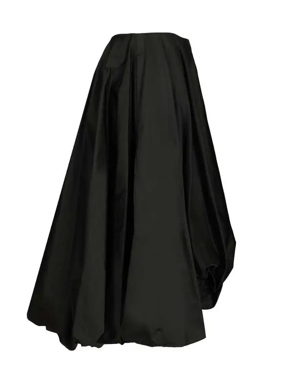 Balenciaga Ballon Skirt In Technical Taffeta - Black