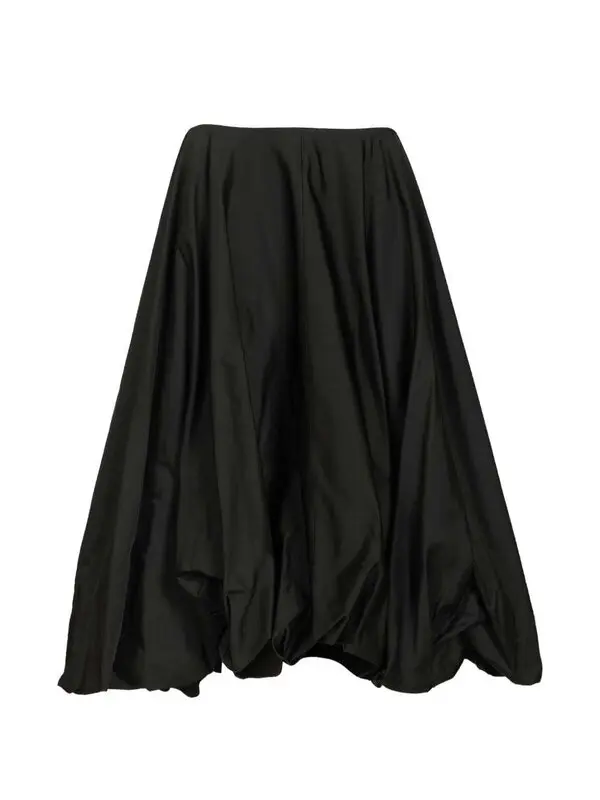Balenciaga Ballon Skirt In Technical Taffeta - Black