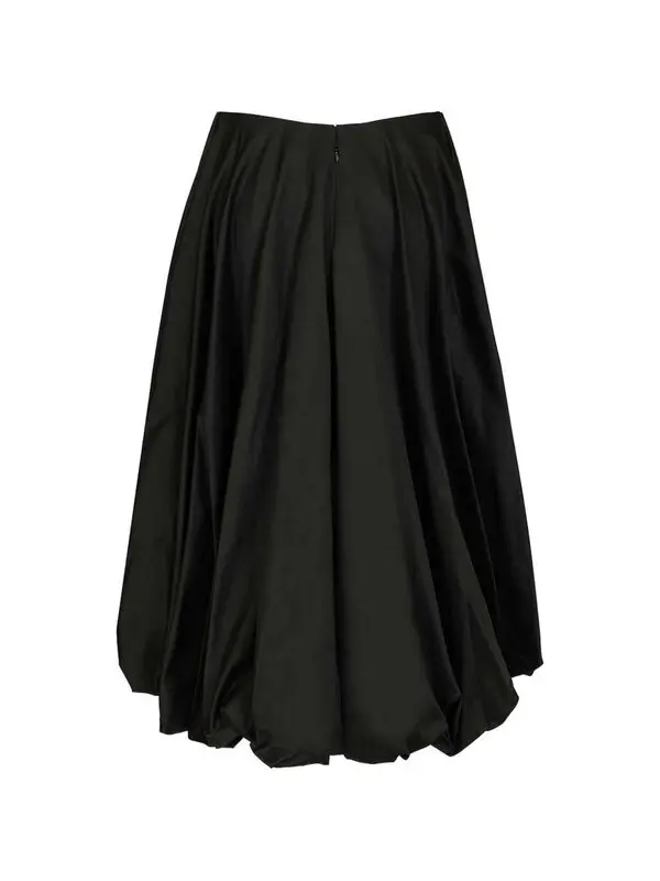Balenciaga Ballon Skirt In Technical Taffeta - Black