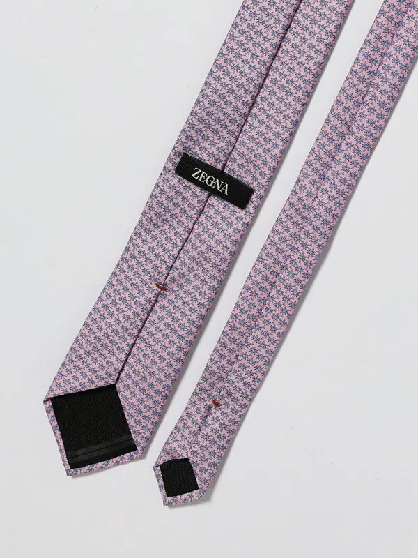 Zegna Silk Tie - Pink