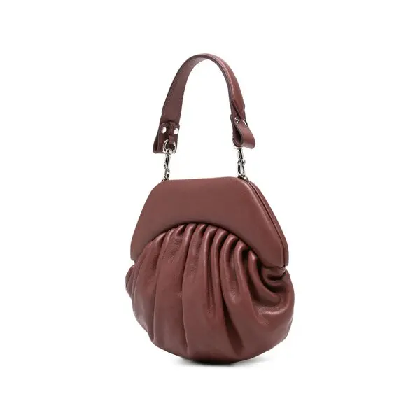 VIVIENNE WESTWOOD Leather Tote Bag - Brown