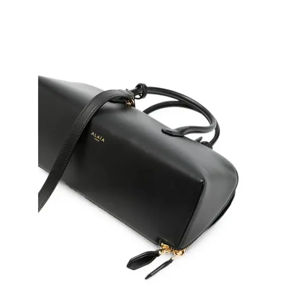 Alaïa Smooth Calf Leather Tote Bag - Black