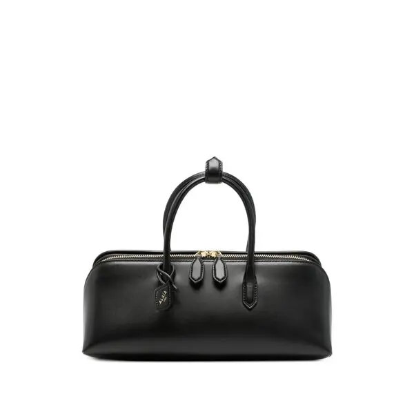 Alaïa Smooth Calf Leather Tote Bag - Black